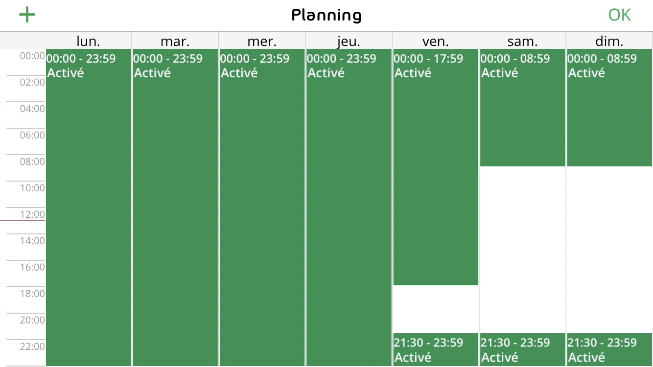 Résolu : Application arlo Mode planning - Arlo Community