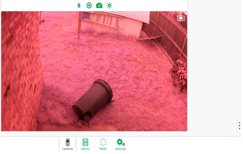 Solved: Picture turns red - Arlo Community