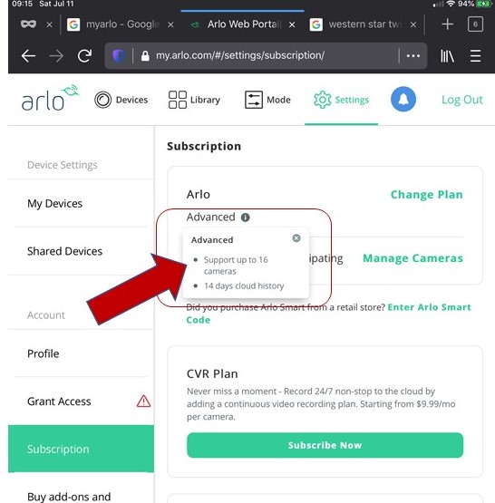 Solved: Arlo Business Advanced 16 Camera Smart Plan Only S... - Arlo ...
