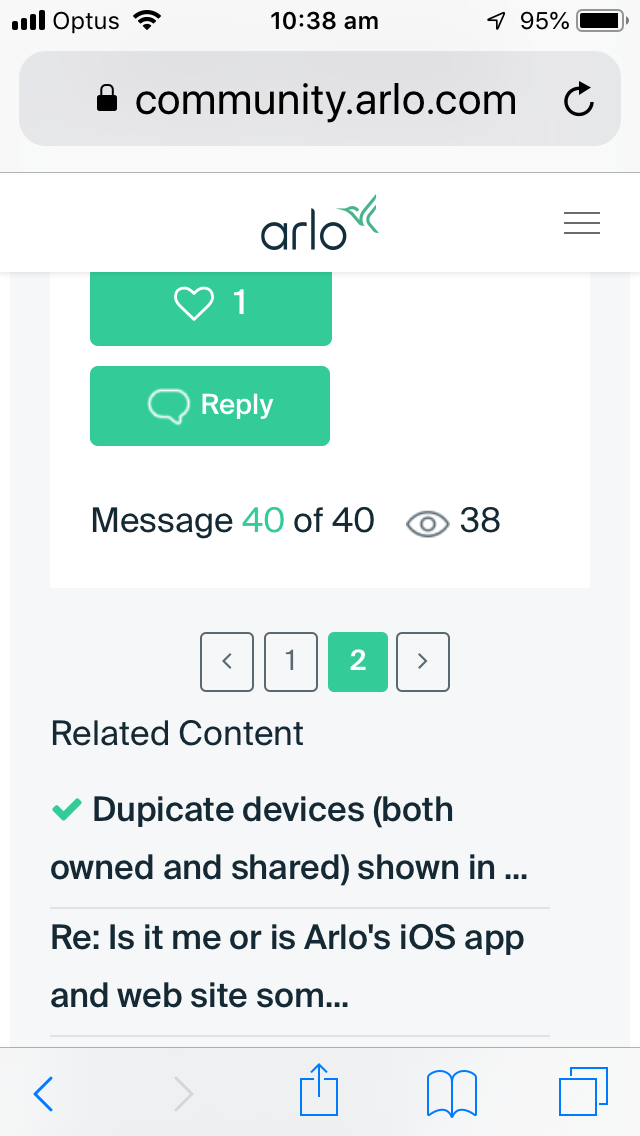 Solved: Arlo community website page layout - Page 2 - Arlo Community