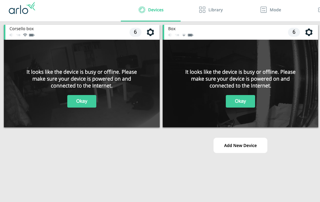 Arlo Pro not showing live after UI update - Ipho... - Arlo Community