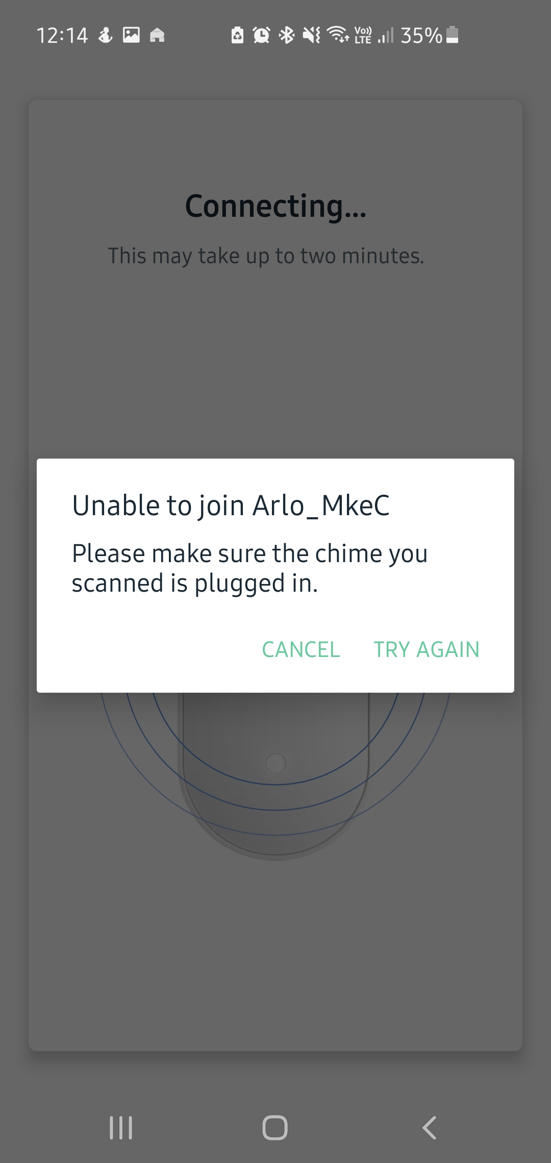 trying to connect Chime 2 to vmb5000r4 - Arlo Community