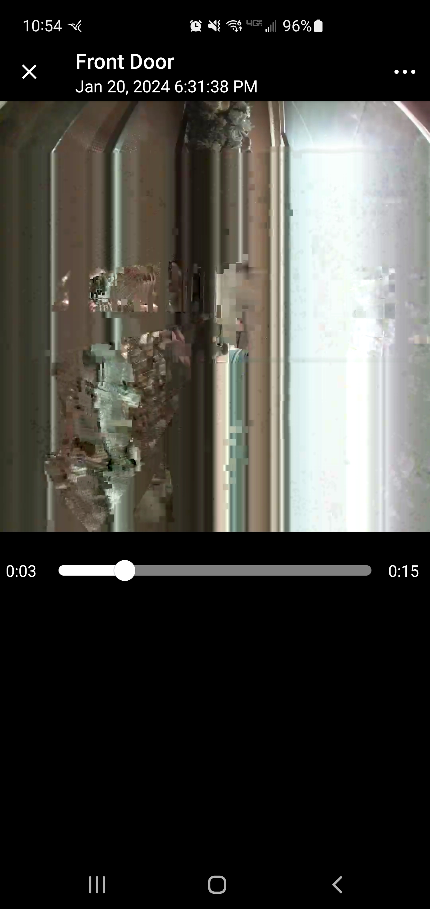 Video doorbell constant video distortion. - Arlo Community