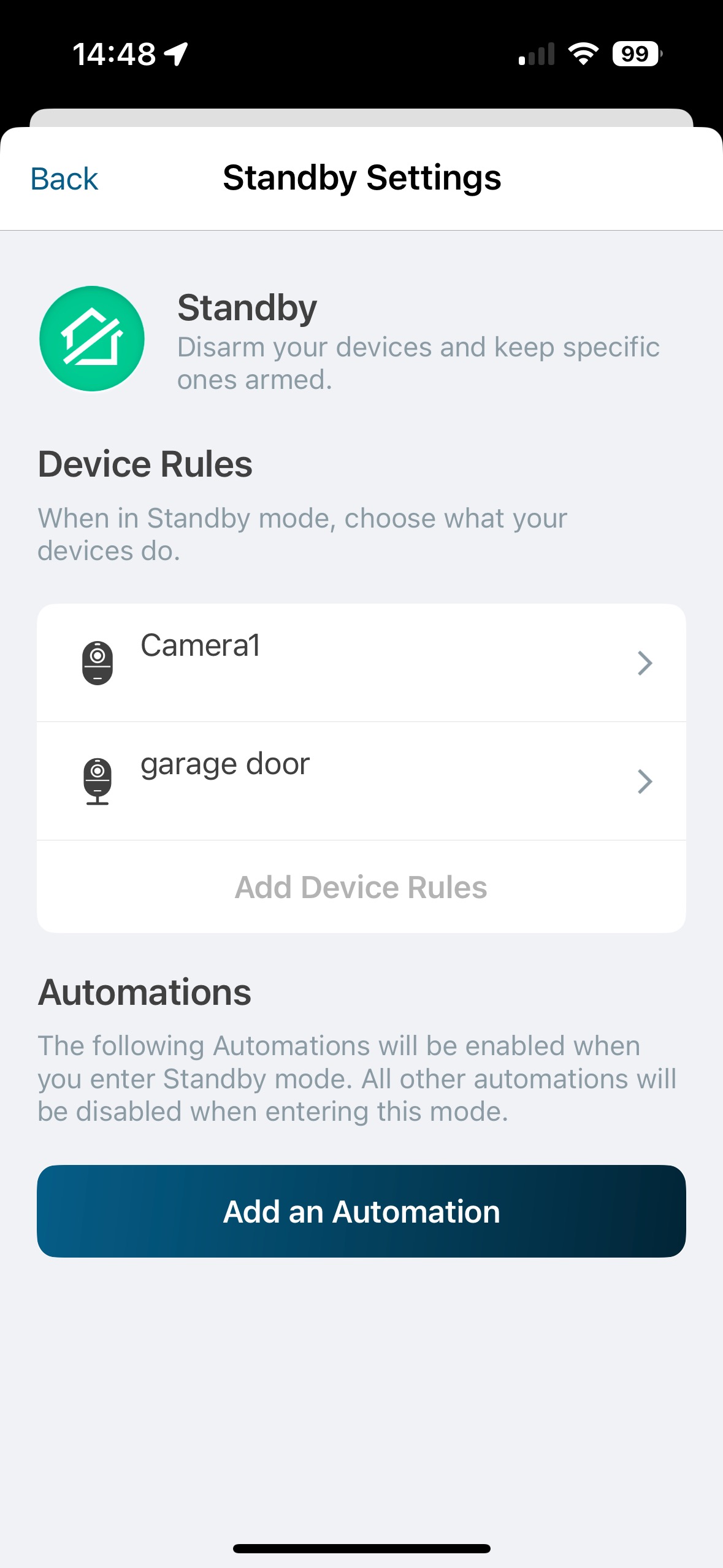 Solved: Standby Mode always detects motion - Arlo Community