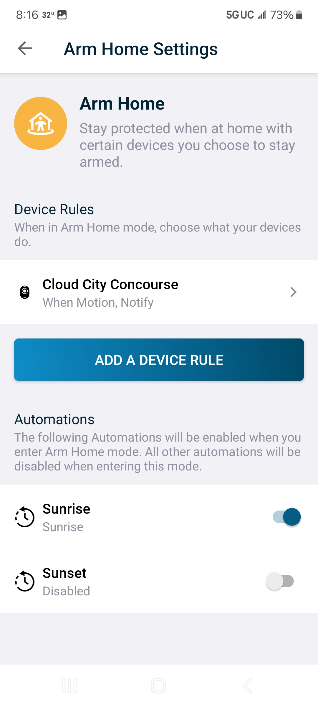 Camera routines do not work App version 4.12.28637 - Arlo Community