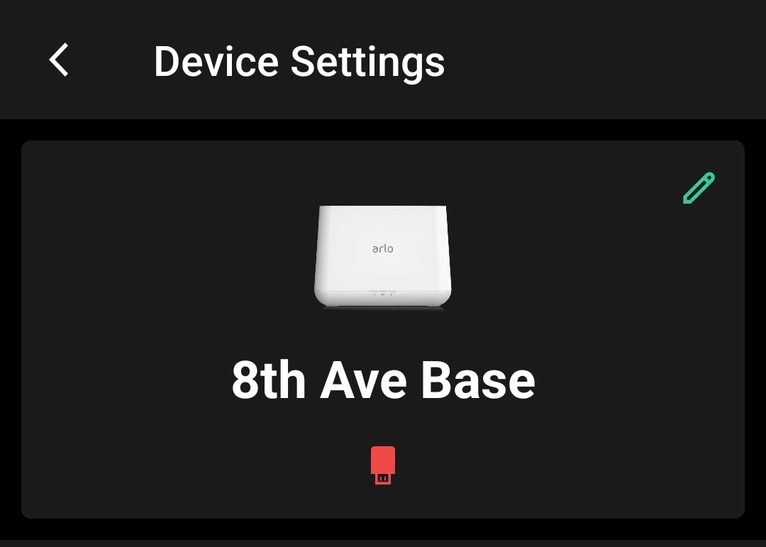Solved: Base station red icon? - Arlo Community