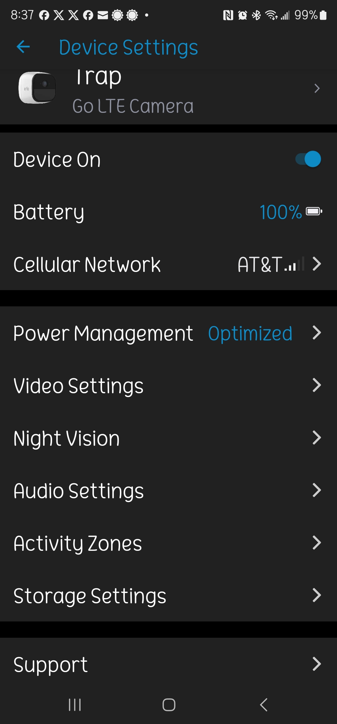 New UI App and Sensitivity Settings - Arlo Community