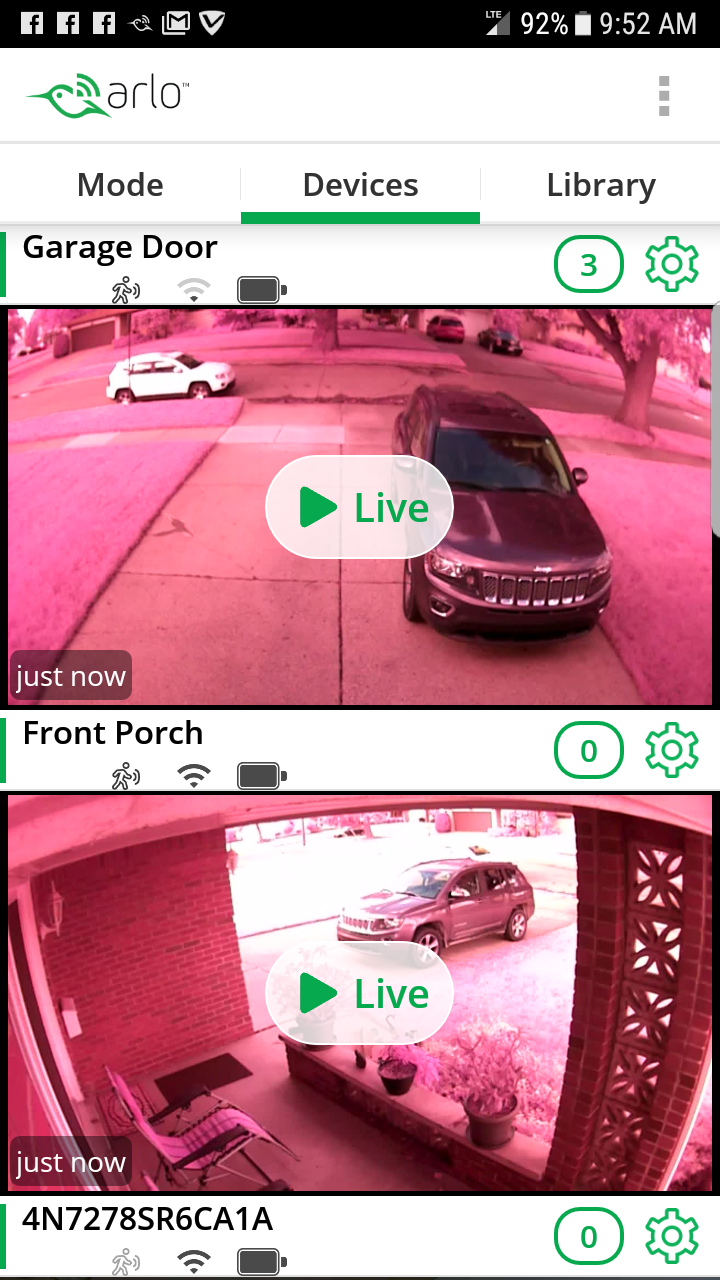 Solved: Camera tinted red / pink?? - Arlo Community