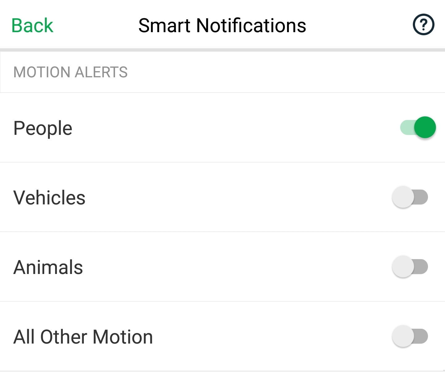 Motion Alerts- a lot after new smart alert setting... - Arlo Community
