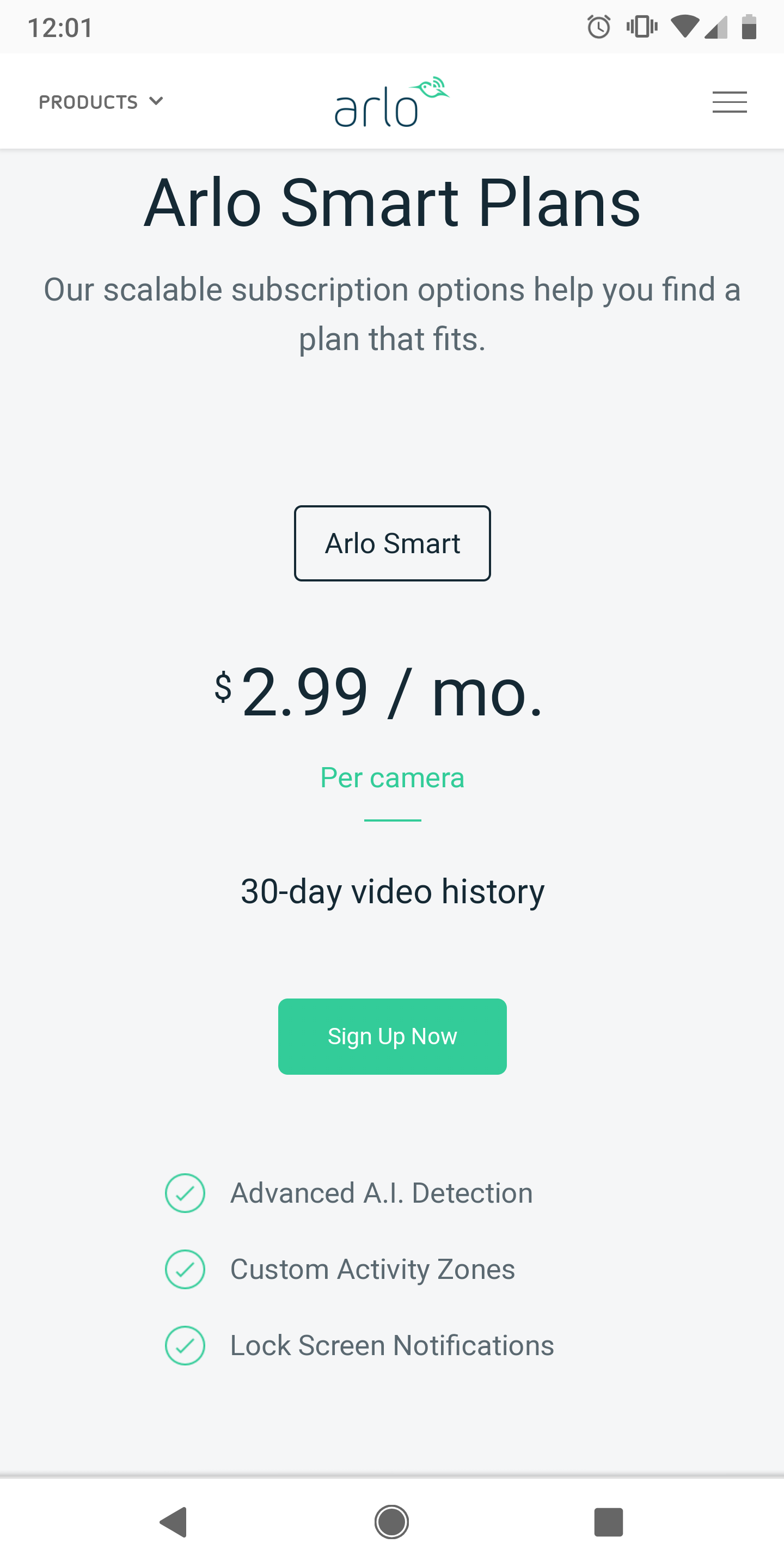Arlo Smart Plan offers $2.99/month with 30-day rec... - Arlo Community