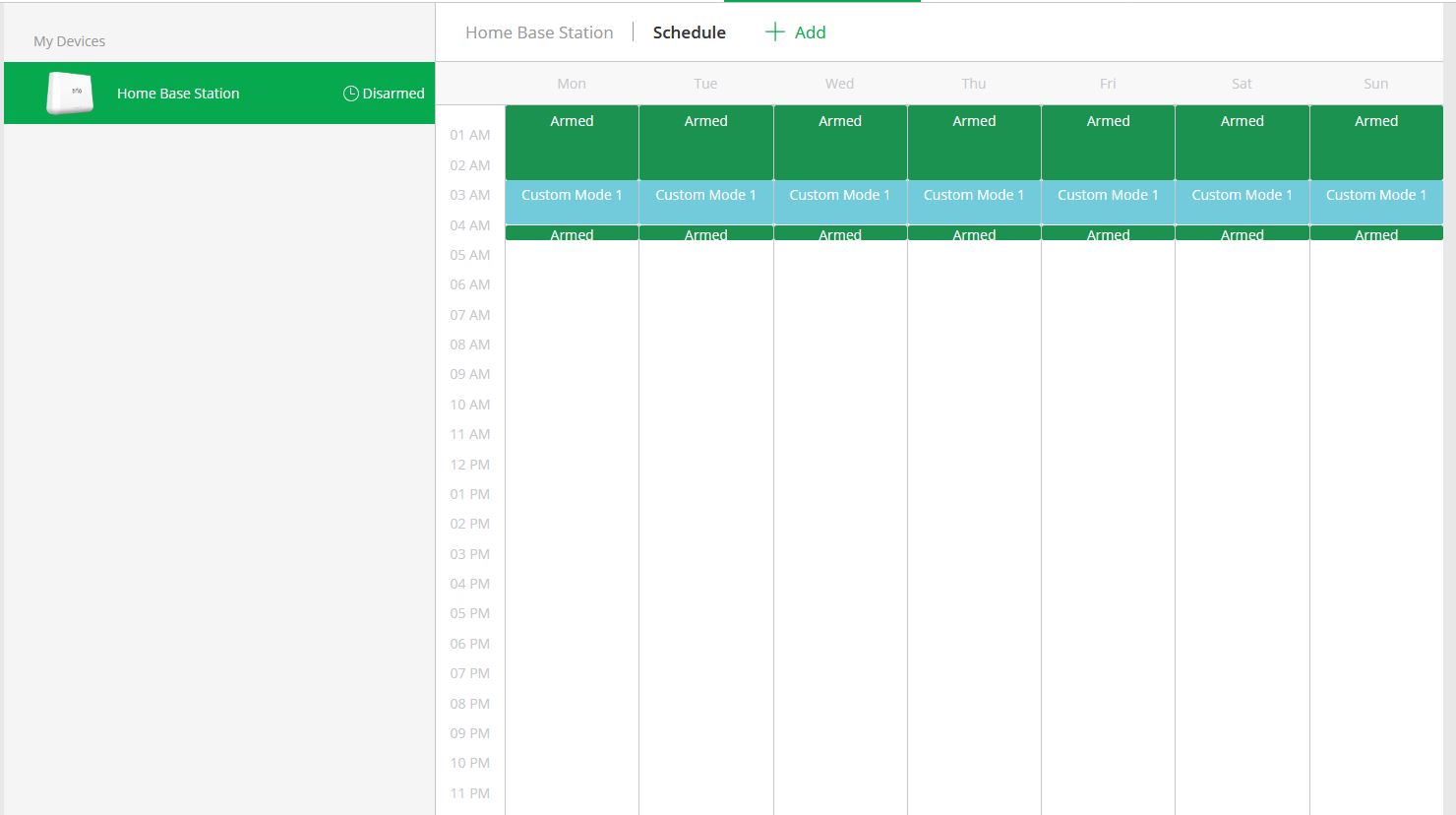 How To Set A Schedule For Each Camera? - Arlo Community