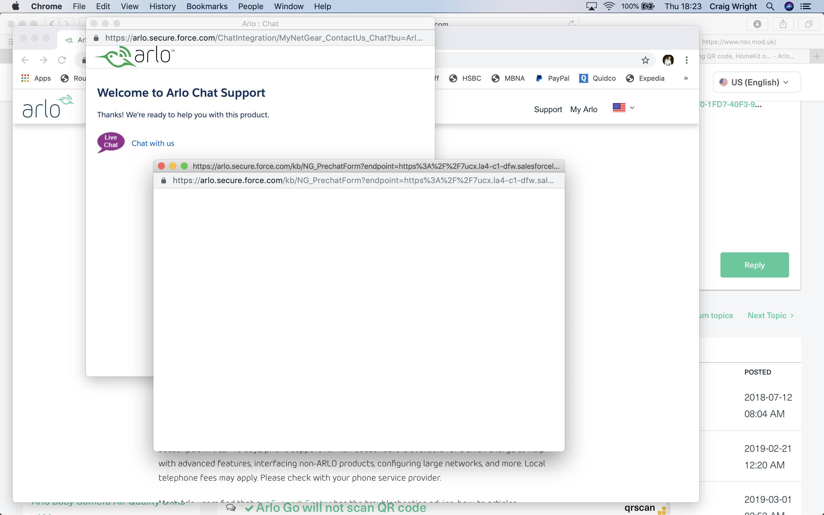 Arlo Baby - Won’t connect using QR code, HomeKit o... - Page 2 - Arlo ...