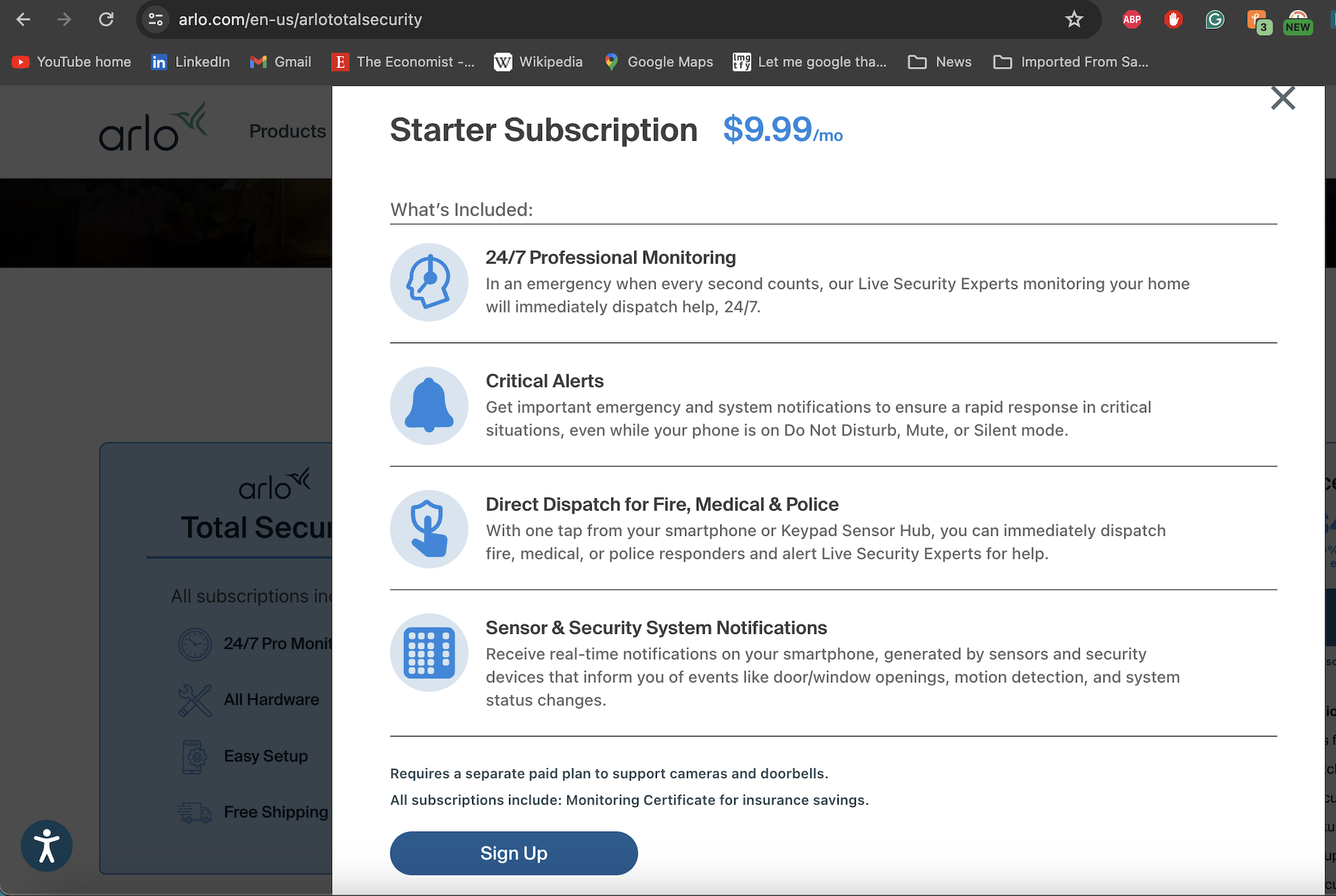 Arlo Can't Activate My Starter Subscription - Arlo Community