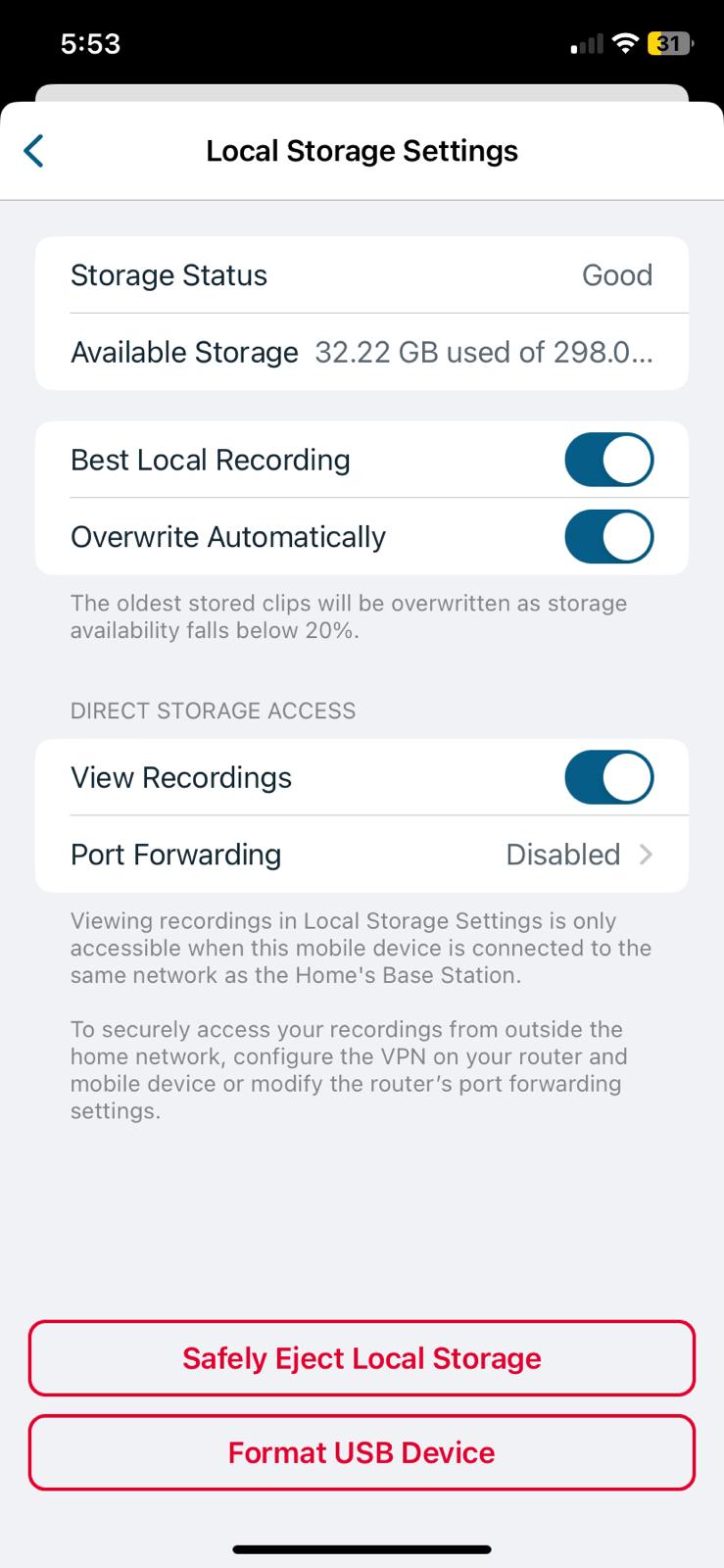 Solved: Viewing videos on local storage USB device via Arl... - Arlo ...
