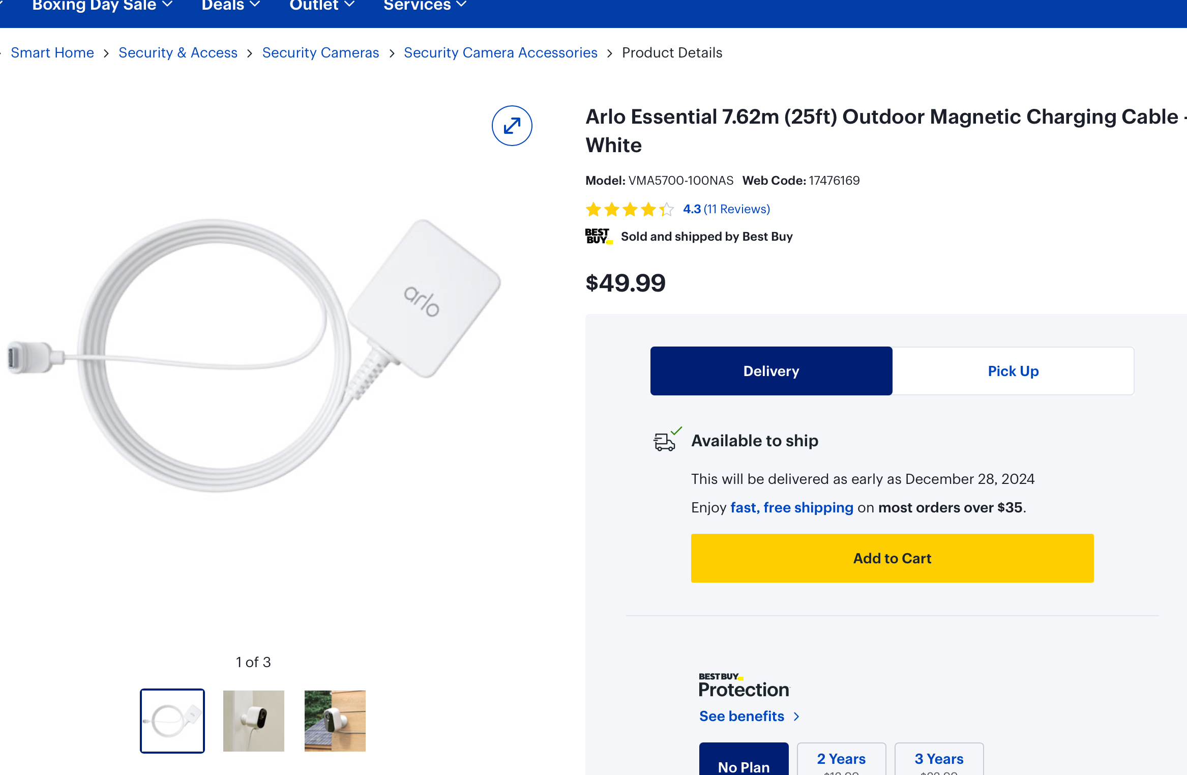 Solved: Arlo Pro 5S Wire-Free Indoor/Outdoor 2K Security C... - Arlo ...