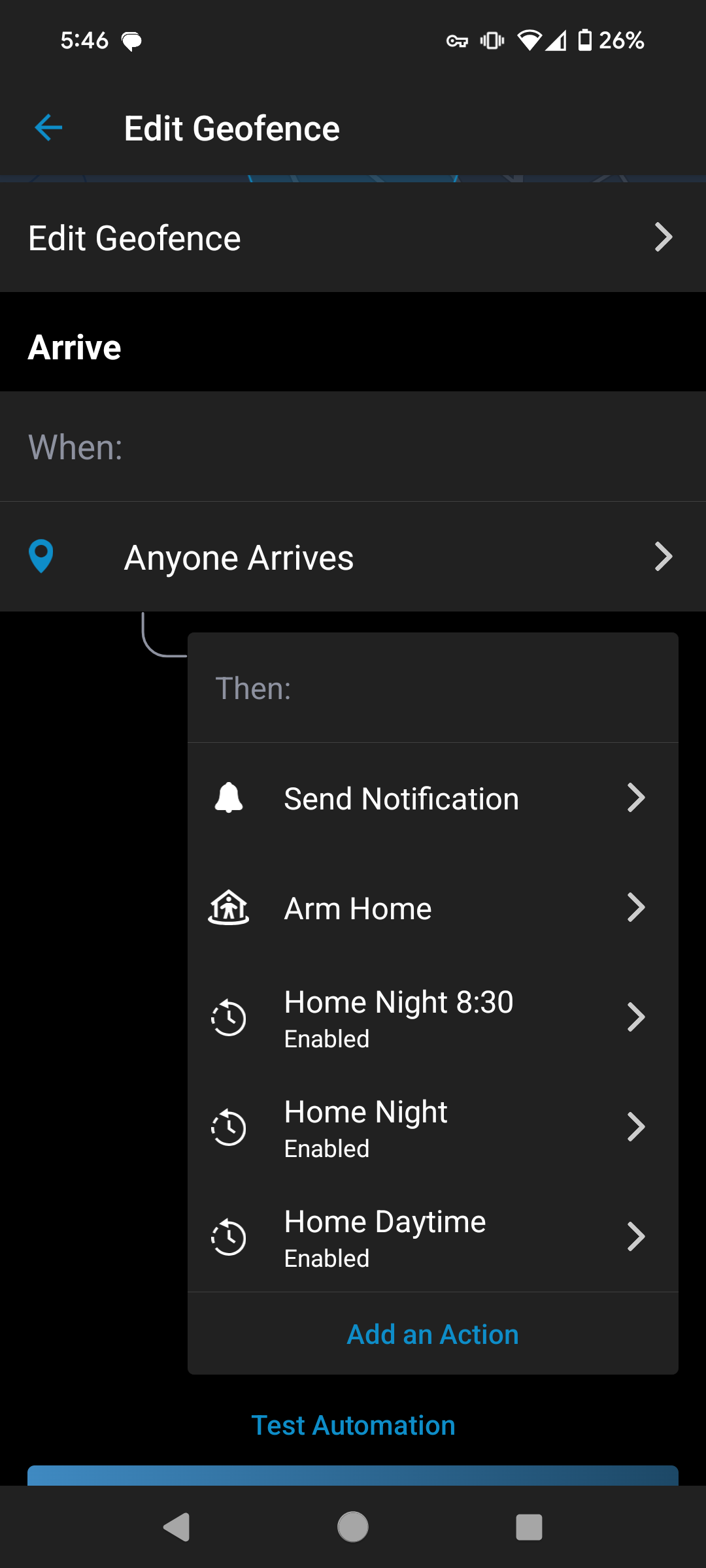 Need help setting up GPS and TIME automations - Arlo Community