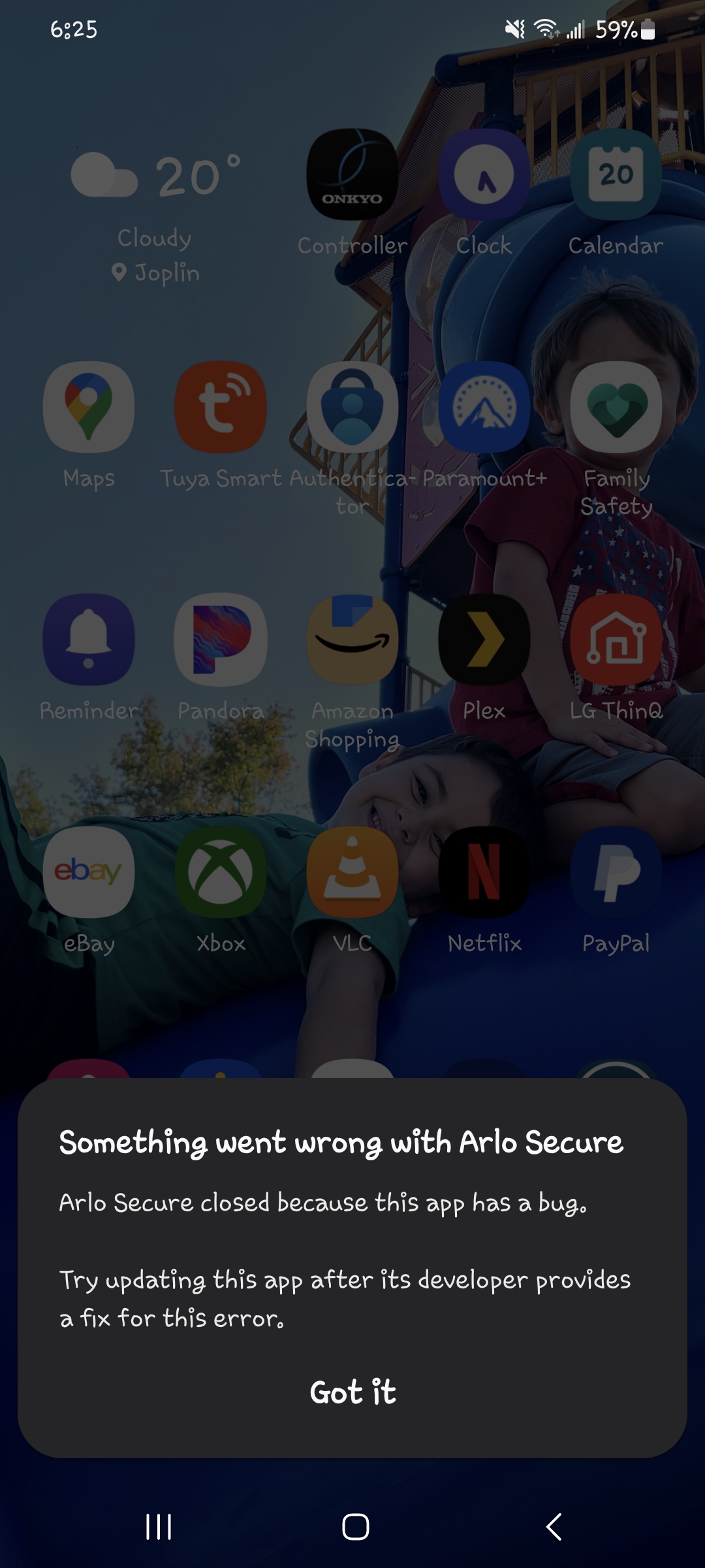 Solved: App crash after trying to view locally stored reco... - Arlo Community